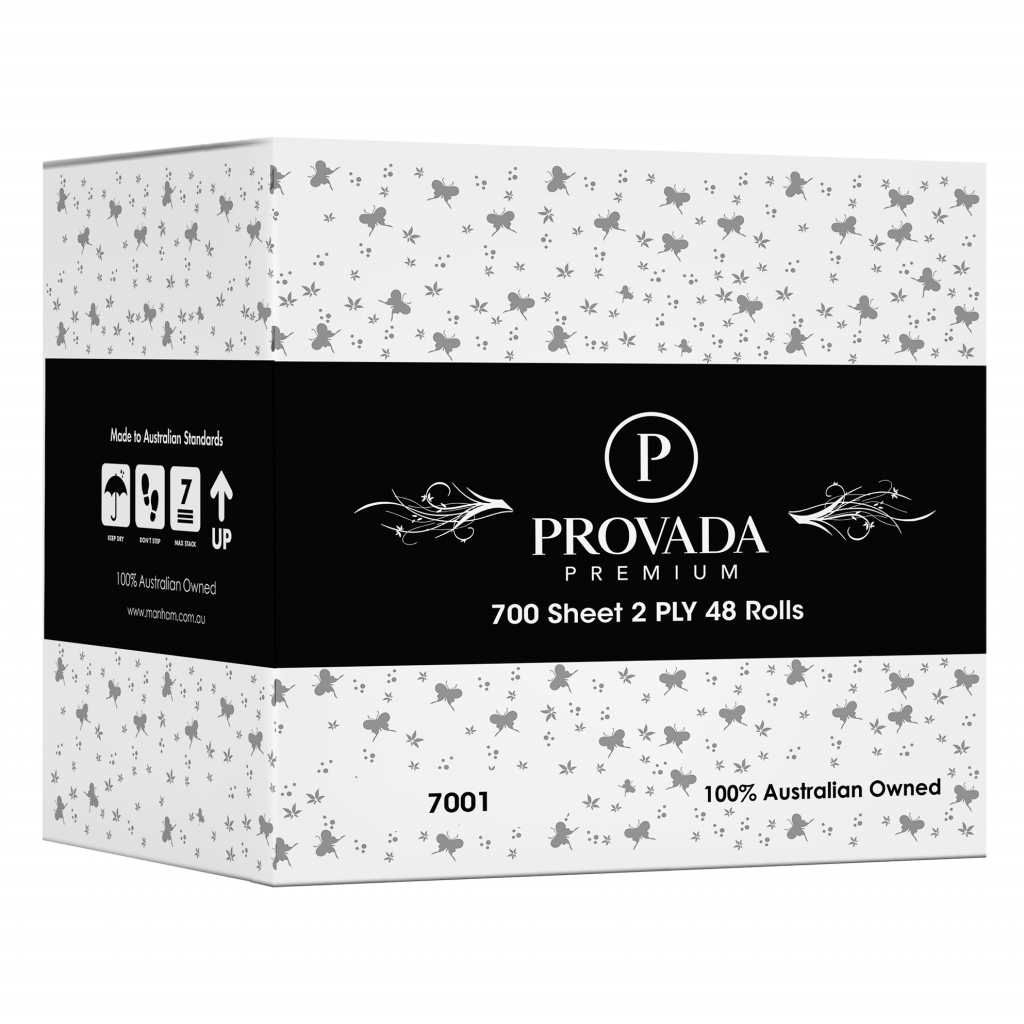 Premium 700 Sheets Toilet Tissue 7001 Provada au