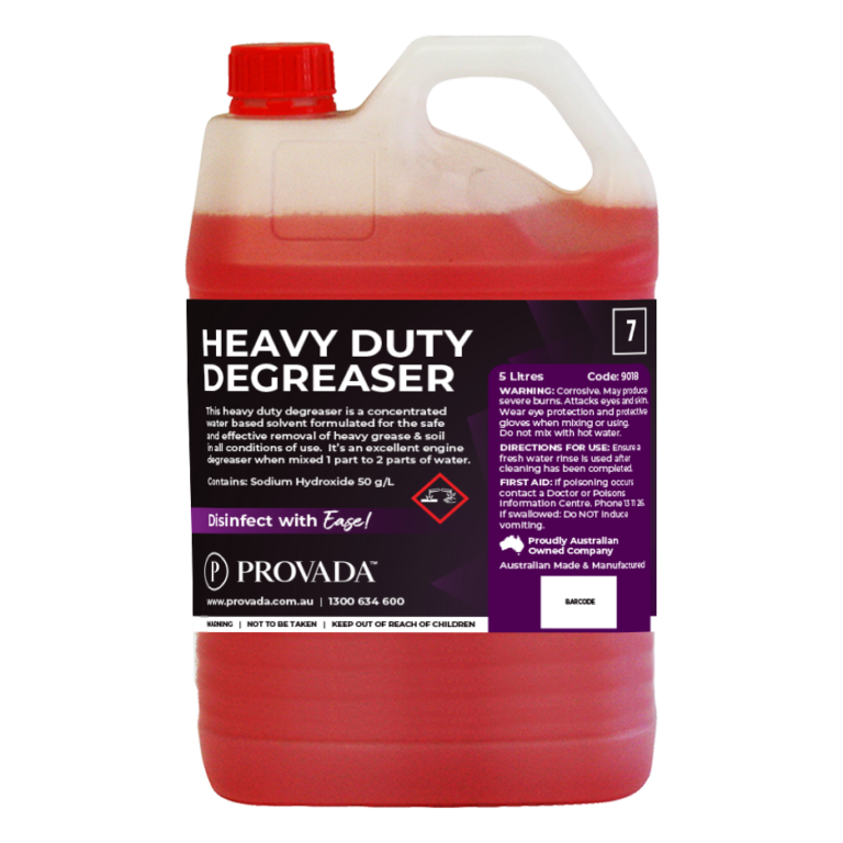 5L Heavy Duty Degreaser – Provada.com.au