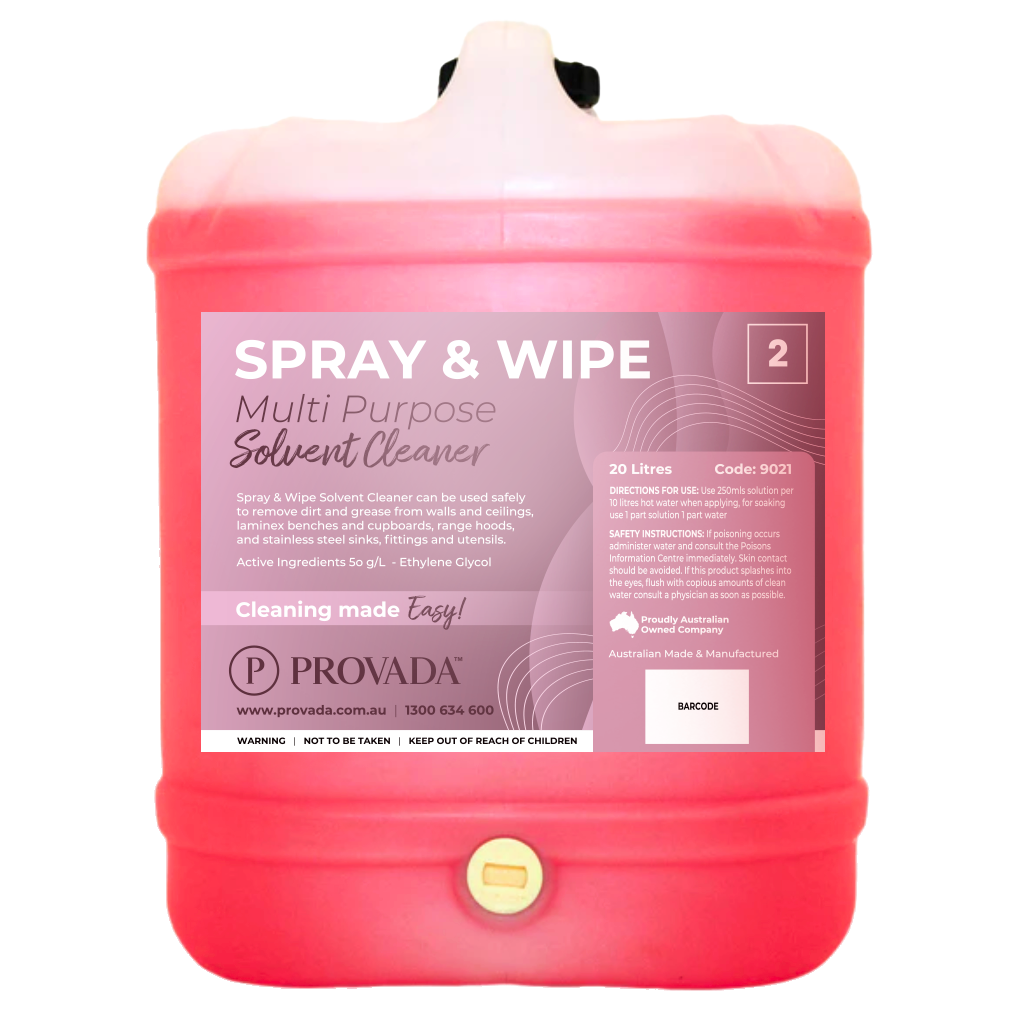20L Spray Wipe Provada au