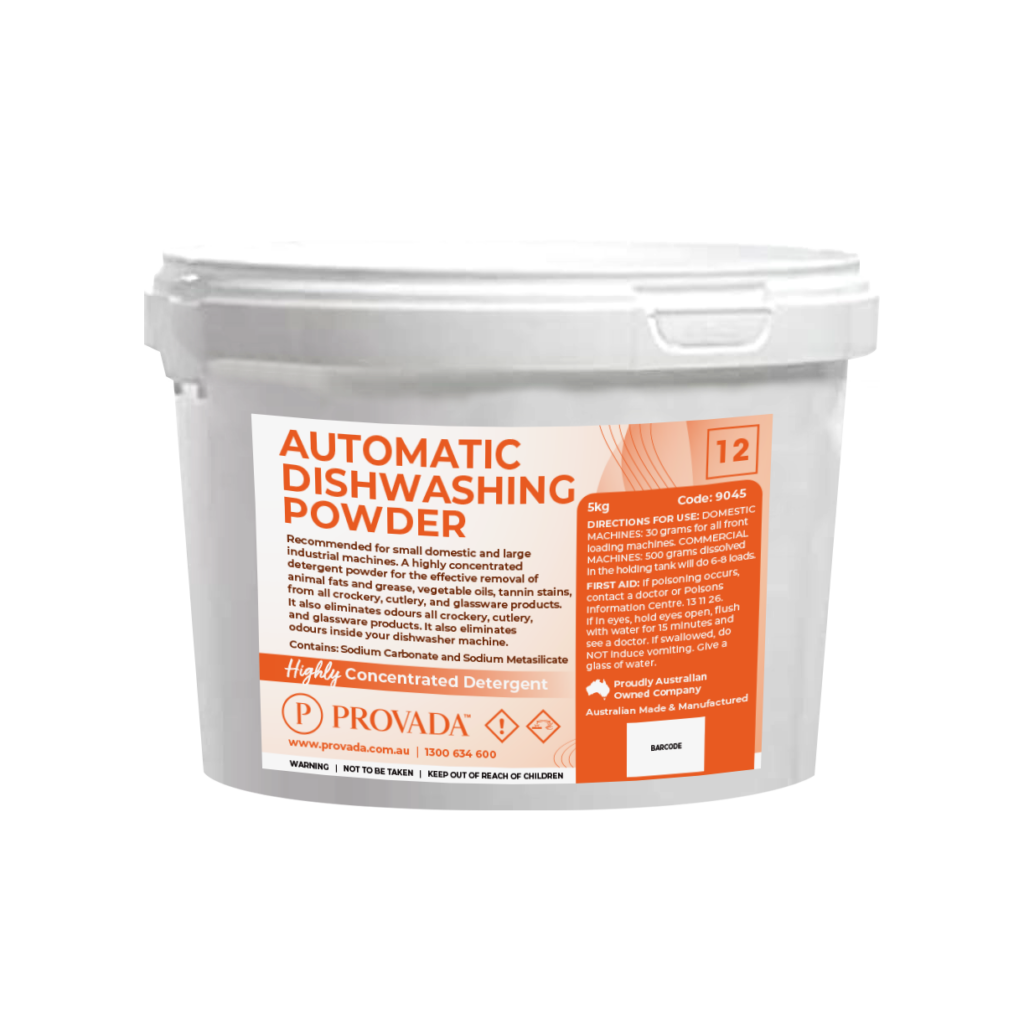 Automatic Dishwashing Powder 5kg – Provada.com.au